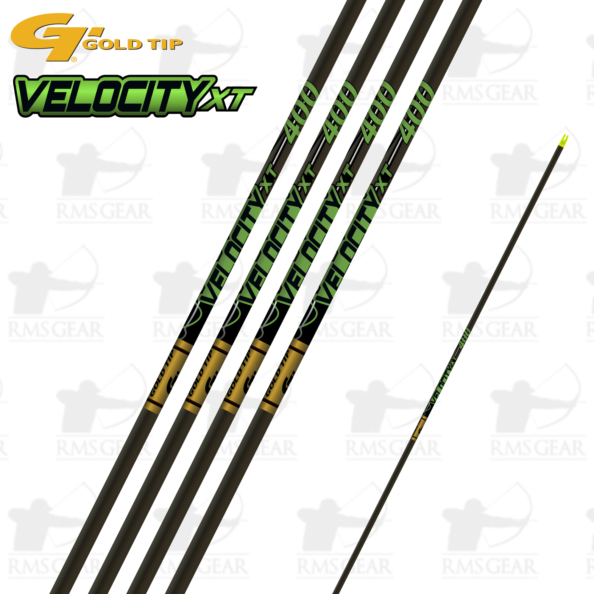 Gold Tip Velocity Shafts (1/2dz) — Rocky Mountain Specialty Gear