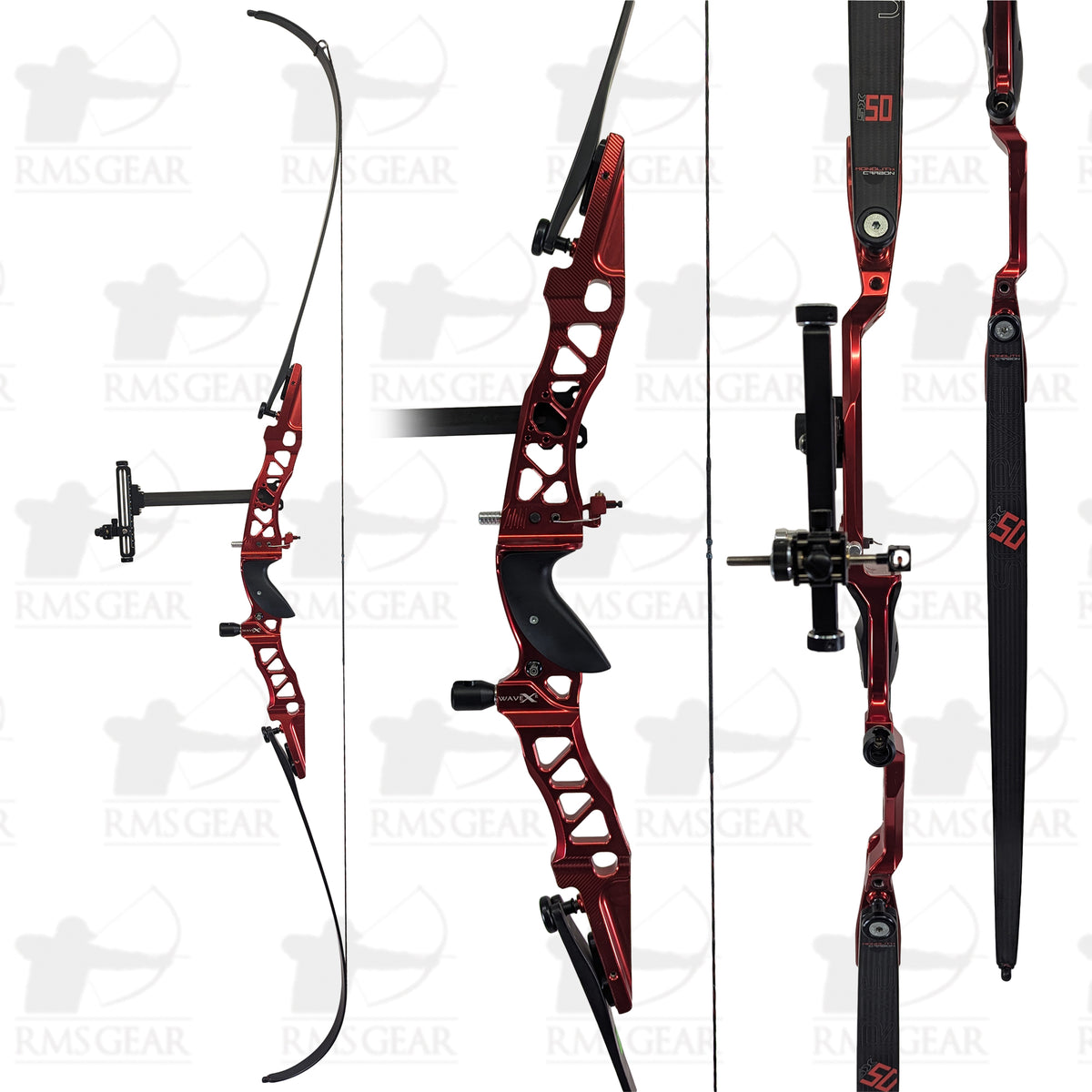 Mybo Wave XR 25" Riser & Uukha SX50 Long Limbs - 36@28 - 70" - MU3670F — Rocky Mountain ...