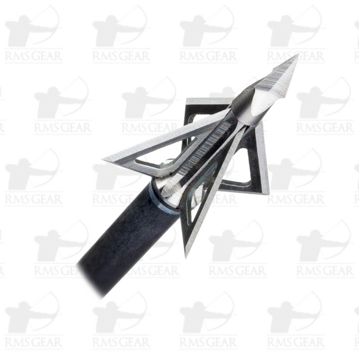Grim Reaper Hades Fixed Blade Broadhead 1 3/16 Cut 100gr Vs Grim Reaper ...